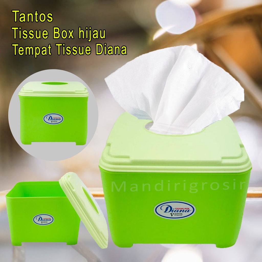 Jual Tempat Tissue Diana *Tantos * Tissue Box * Hijau 6213 | Shopee ...