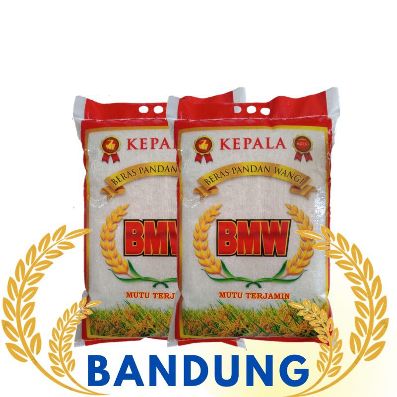 Jual Beras Mekar Wangi Pandan BMW isi 10 kg Rice | Shopee Indonesia
