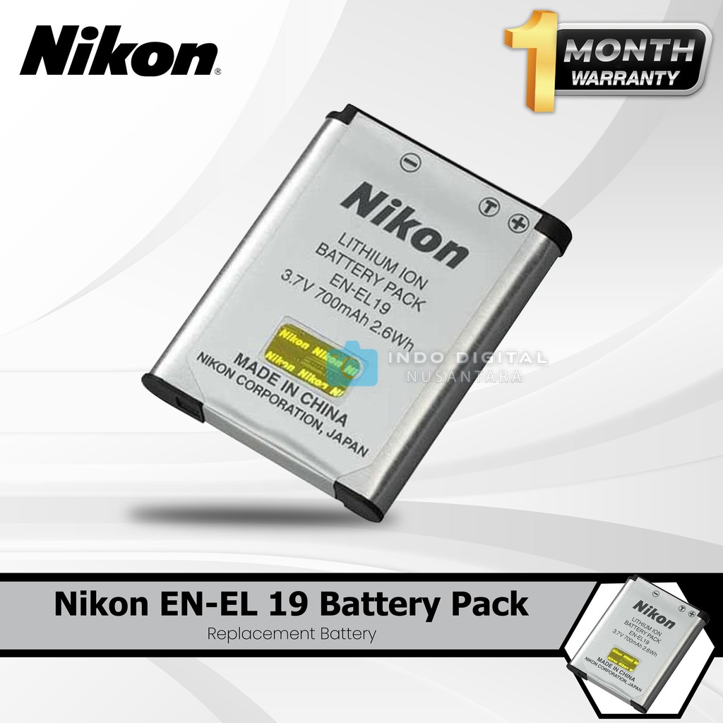 Jual BATERAI NIKON EN-EL19 | Shopee Indonesia