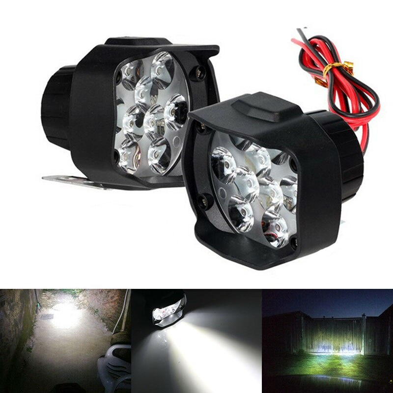 Jual BARU LAMPU TEMBAK SOROT 9 MATA UNTUK MOBIL DAN MOTOR SPOT LIGHT ...