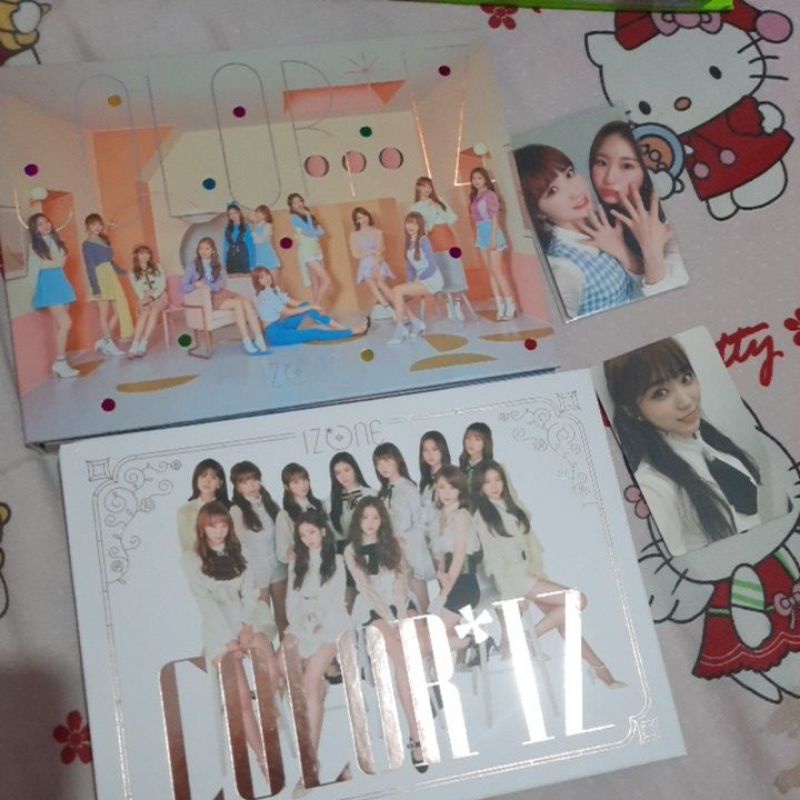 Jual izone iz*one coloriz color*iz album rose color version ver chaewon ...
