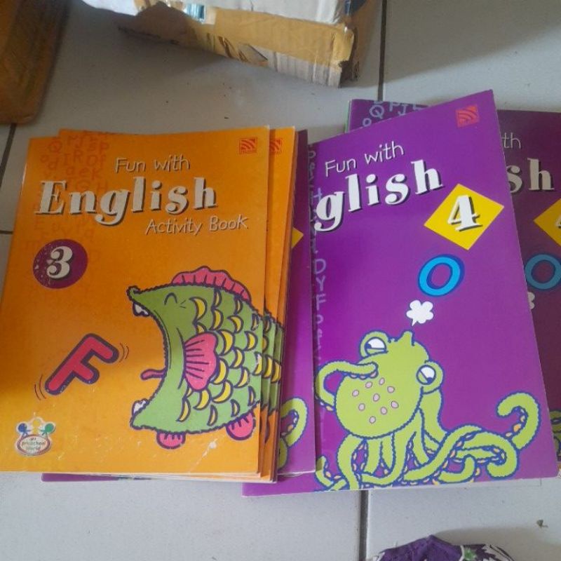 Jual Fun with english activity book. buku aktifitas bahasa inggris untuk anak | Shopee Indonesia