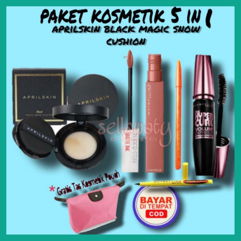 Jual Make Up Set Paket Kosmetik Paket Make Up Lengkap 5 in 1 Make Up ...