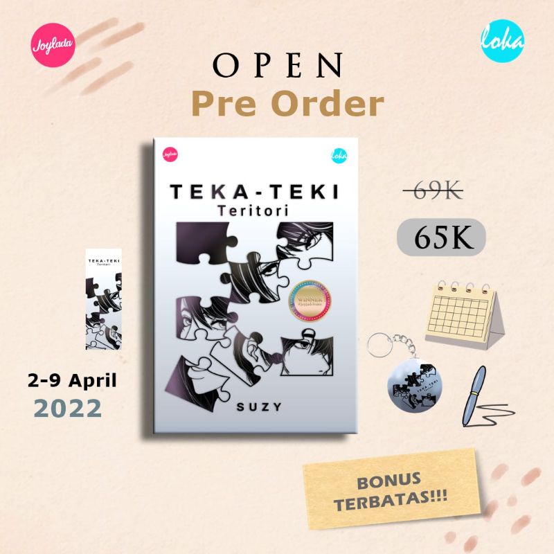 Jual Novel Teka- Teki Teritori by Suzy | Shopee Indonesia
