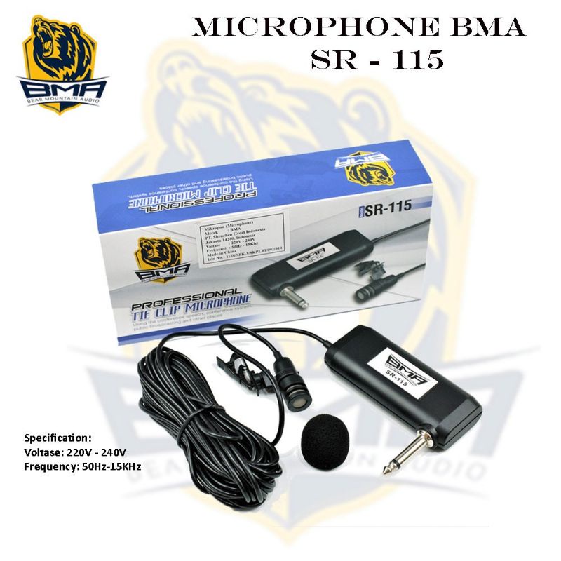 Jual BMA - Mikropon/Microphone, ( mic kancing ) | Shopee Indonesia