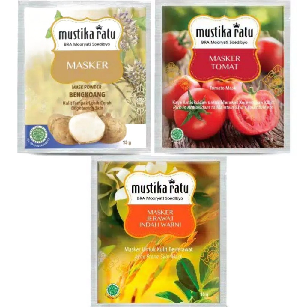 Jual MUSTIKA RATU Masker 15g (SACHET) | Shopee Indonesia