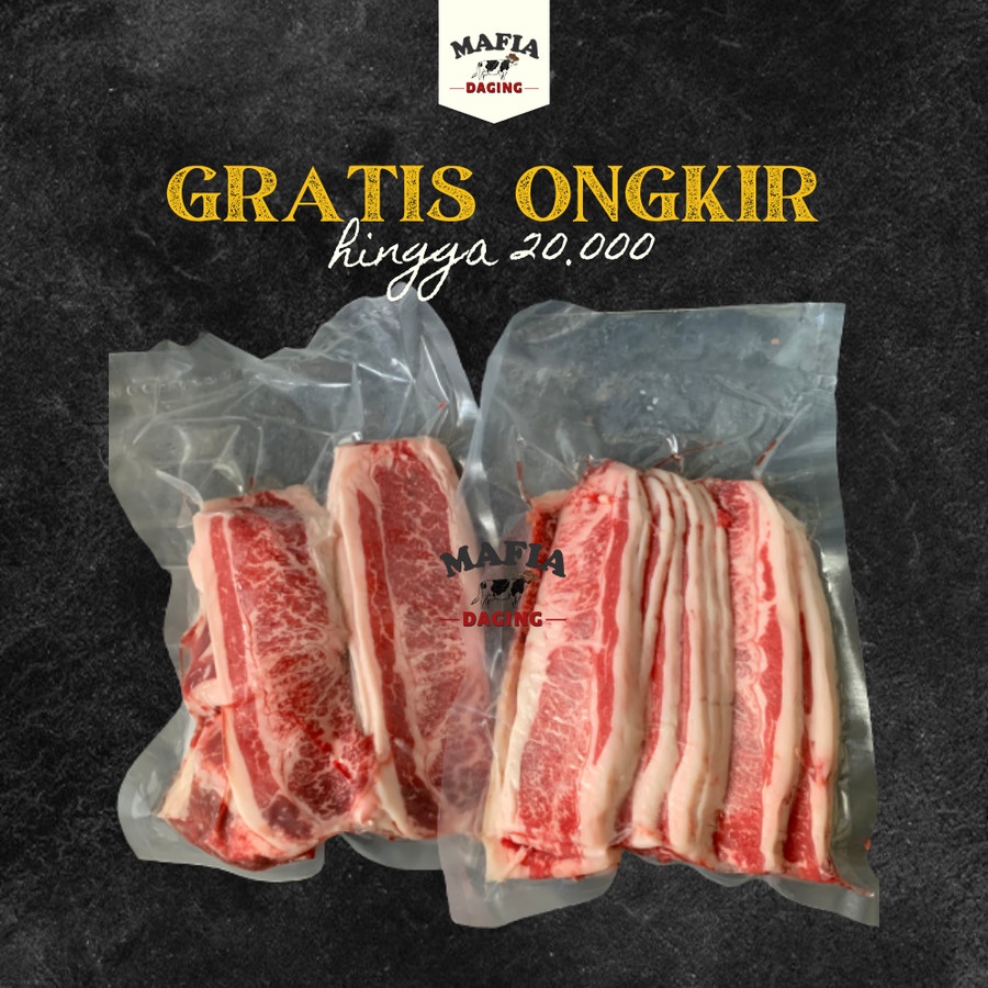 Jual Wagyu Karubi Plate Australia / Korean BBQ 1 kg | Shopee Indonesia