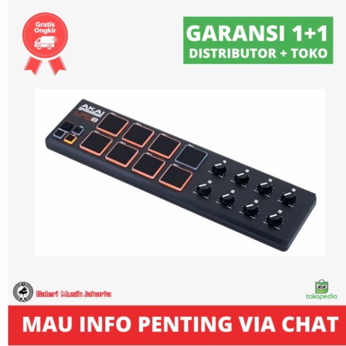 Jual PAD CONTROLLER AKAI LPD8 / PAD CONTROLLER AKAI LPD 8 | Shopee ...
