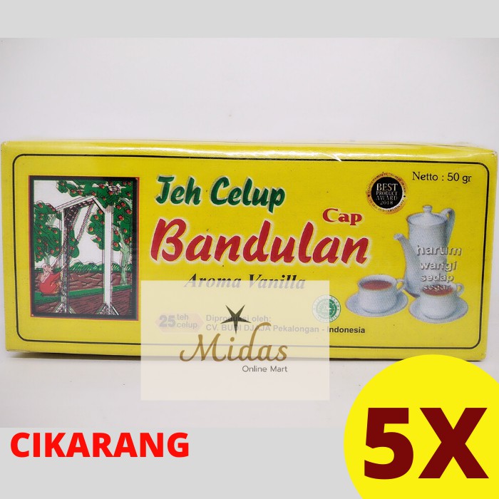 Jual Teh Bandulan Celup Vanili 5 Pcs | Shopee Indonesia