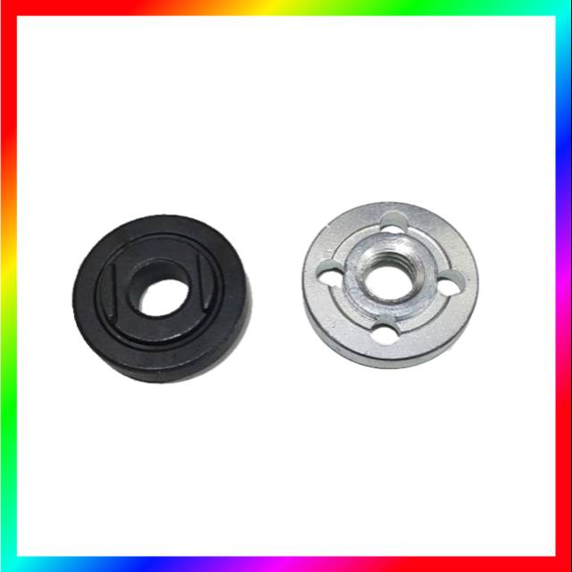 Jual Mur penjepit pisau grenda gerinda tangan 4" Inner Outer ( collet ...
