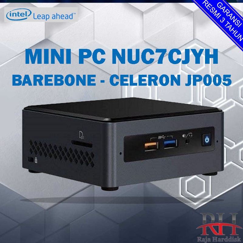 Jual Intel Nuc Mini Pc NUC7CJYH Kit Barebone - Intel Celeron Quadcore ...
