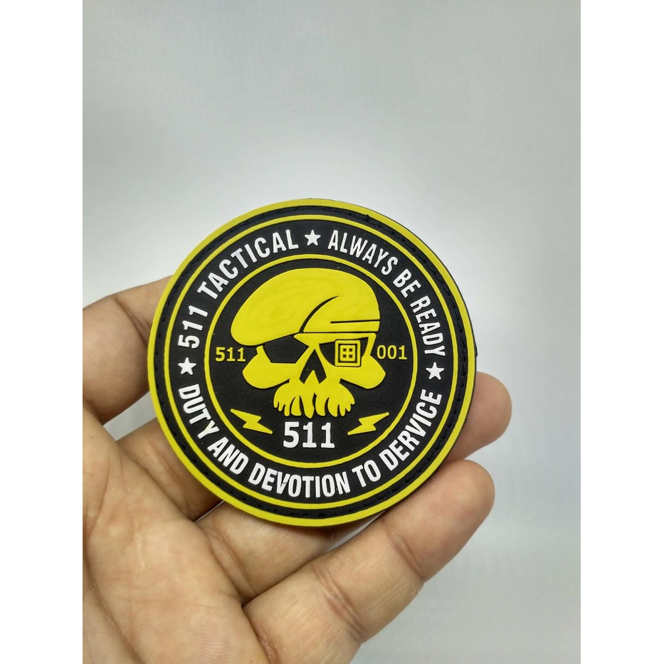 Jual rubber patch rubber tactical 511 5.11 airsoft | Shopee Indonesia