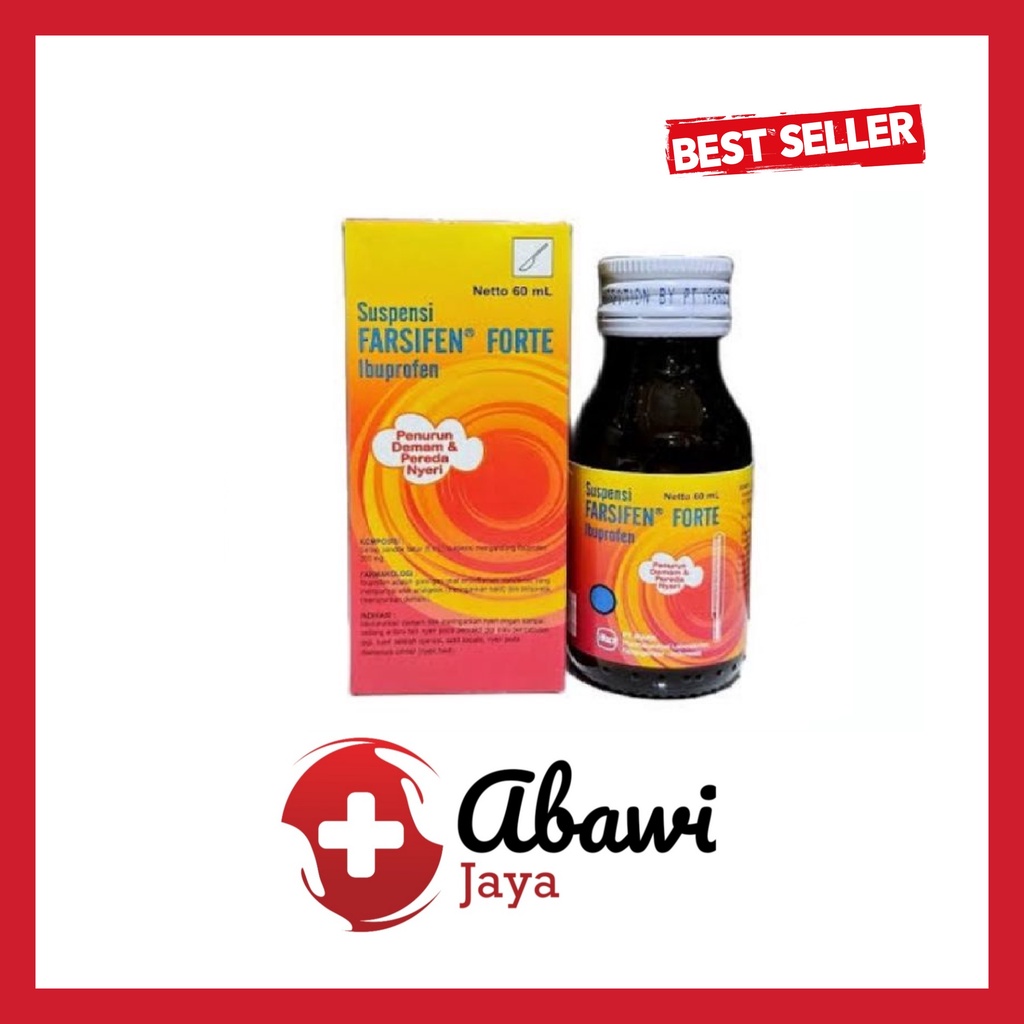 Jual [AB] FARSIFEN FORTE SUSPENSI 60 ML / FARSIFEN FORTE SIRUP | Shopee ...