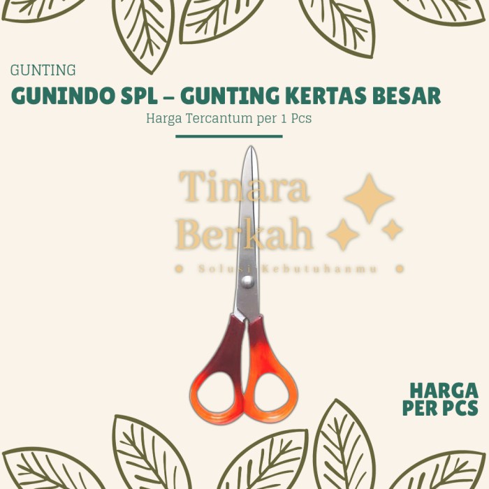 Jual Gunting Kertas Besar Gunindo SPL ukuran 16 cm Stainless Steel ...
