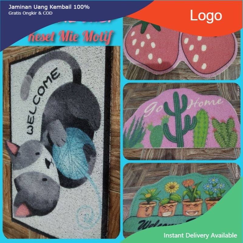 Jual Keset Motif Sultan Keset Mie Motif random | Shopee Indonesia