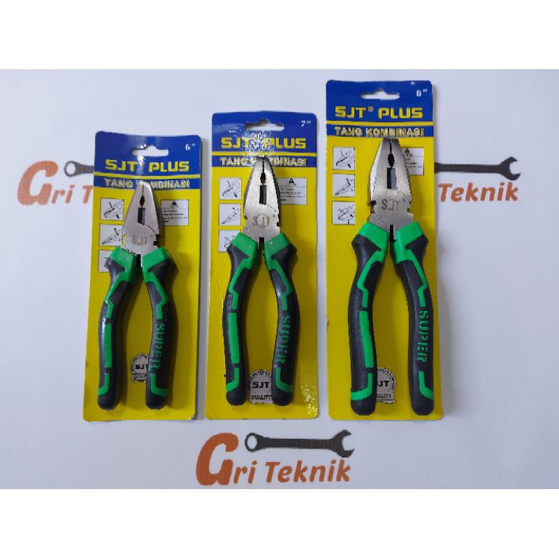 Jual TANG KOMBINASI SJT UKURAN 6" - 7" - 8" / TANG POTONG SJT 6" / TANG ...
