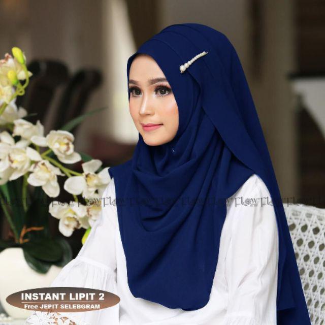 Jual Instan Lipit Model 2 1 Loops Ori By Flow Free Jepit Selebgram