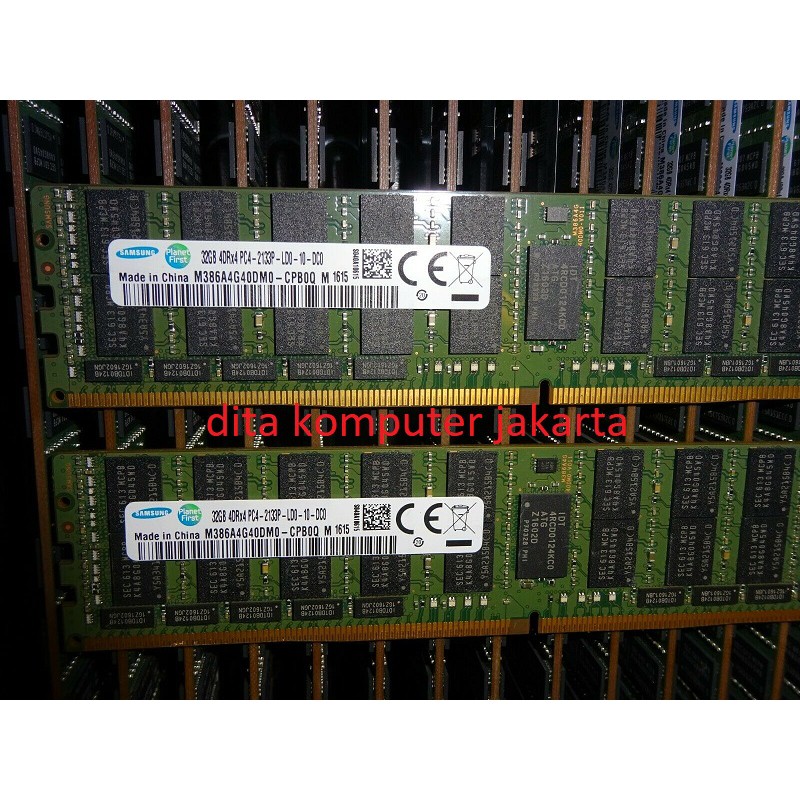 Jual RAM 32GB DDR4 RDIMM ECC REGISTER MEMORY SERVER WORKSTATION SUPORT ...