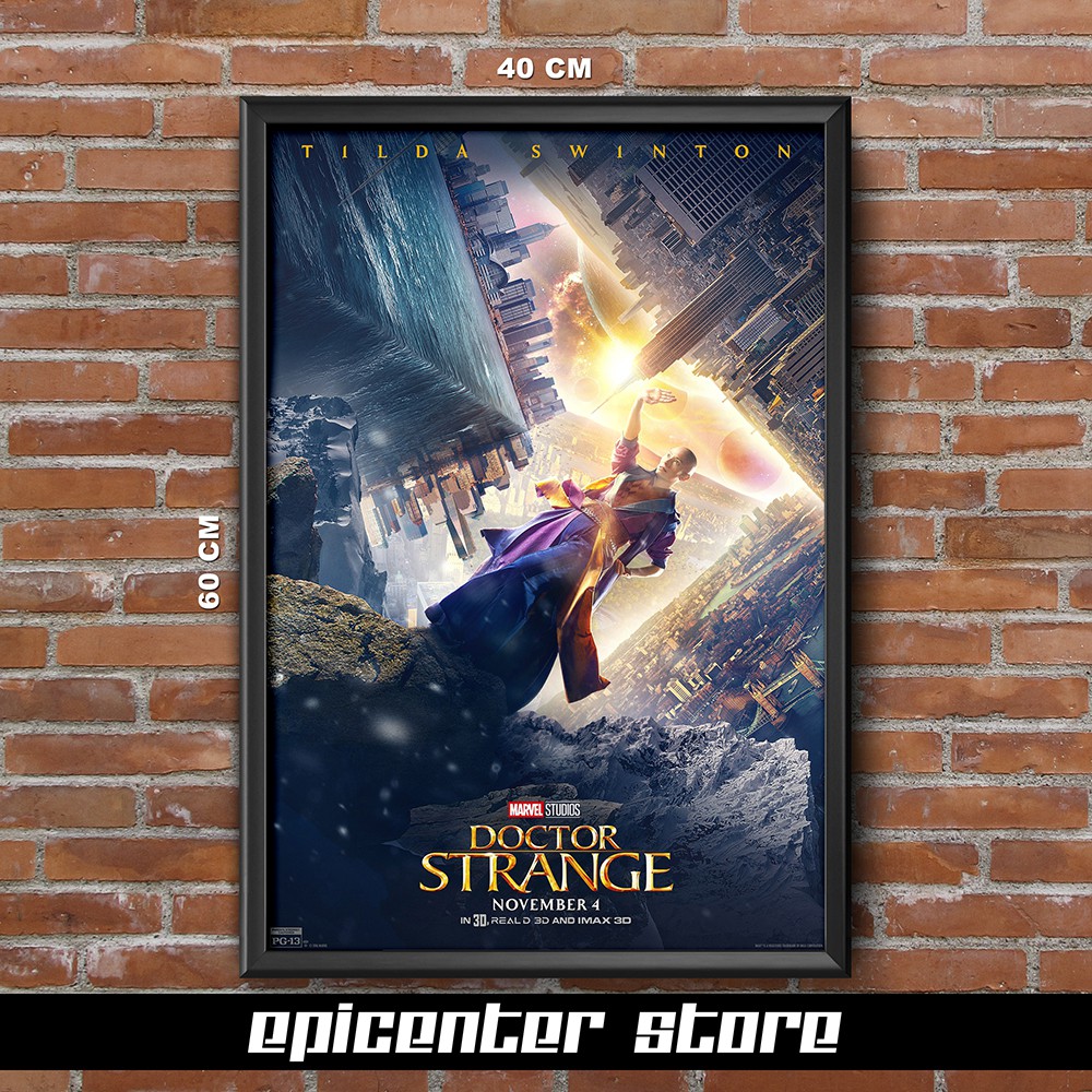 Jual Poster Film Doctor Strange - Ancient One 40x60 + Frame | Shopee ...