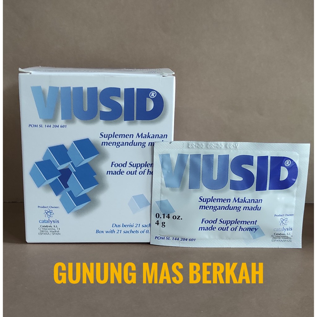 Jual VIUSID Viusid Powder Sachet / Per Sachet - Mempercepat pemulihan ...
