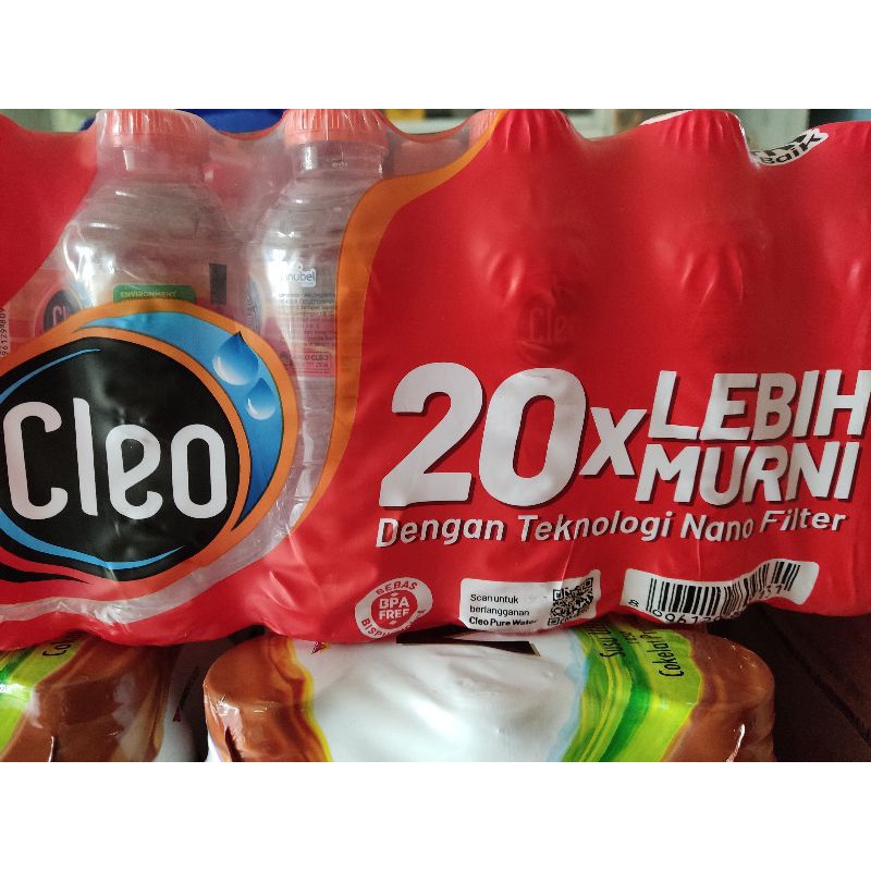 Jual surabaya cleo air minum mini 220 ml 24 botol 220ml | Shopee Indonesia