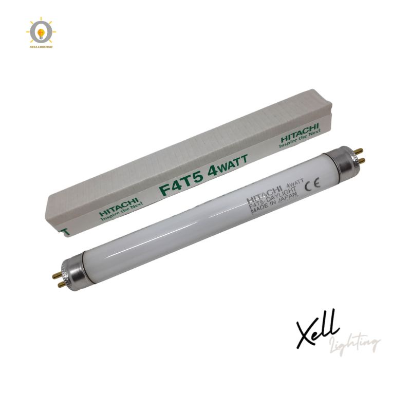 Jual LAMPU T5 4W / 4 WATT PUTIH HITACHI JAPAN | Shopee Indonesia