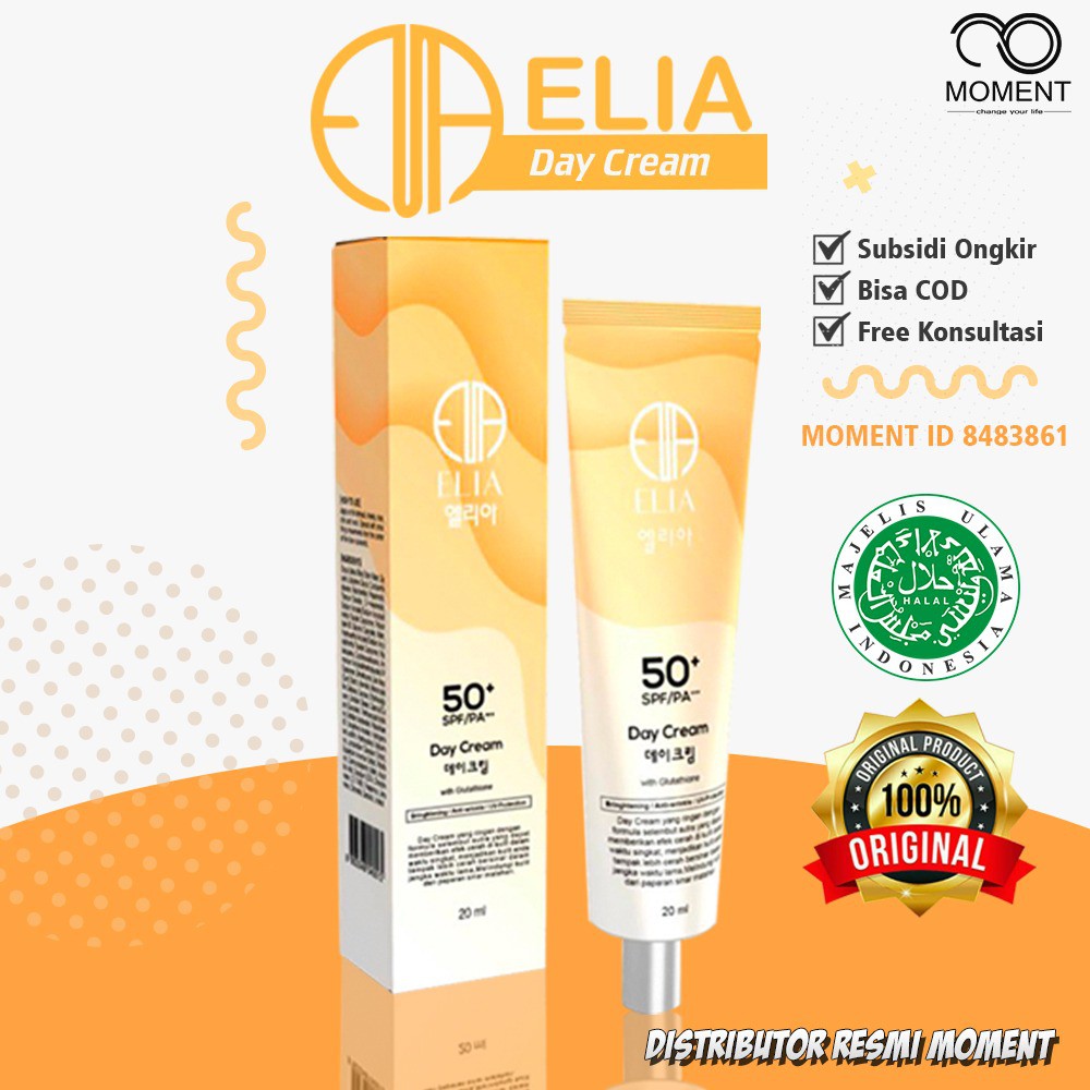Jual DAY CREAM SKINCARE ELIA KOREA WAJAH GLOWING BEBAS FLEK AWET MUDA ...