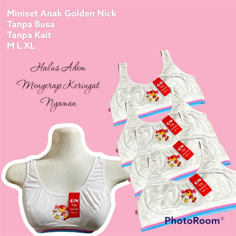 Jual Miniset Anak Golden Nick - BH Miniset Anakperempuan remaja golden ...