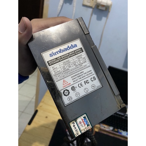 Jual Power Supply Simbadda 450W | Shopee Indonesia