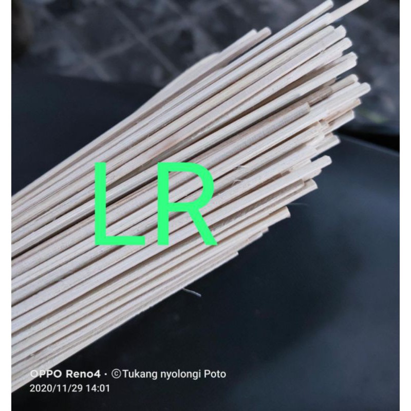 Jual bahan rotan rattan ukuran 3 mm panjang 1meter harga satuan ...