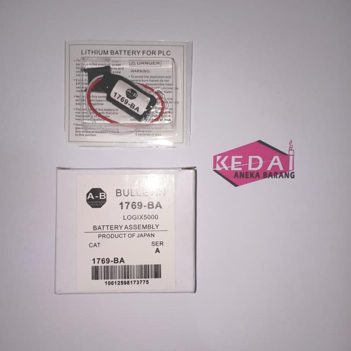 Jual Battery Baterai Lithium Allen Bradley AB PLC 1769-BA 3V 1200mAh ...