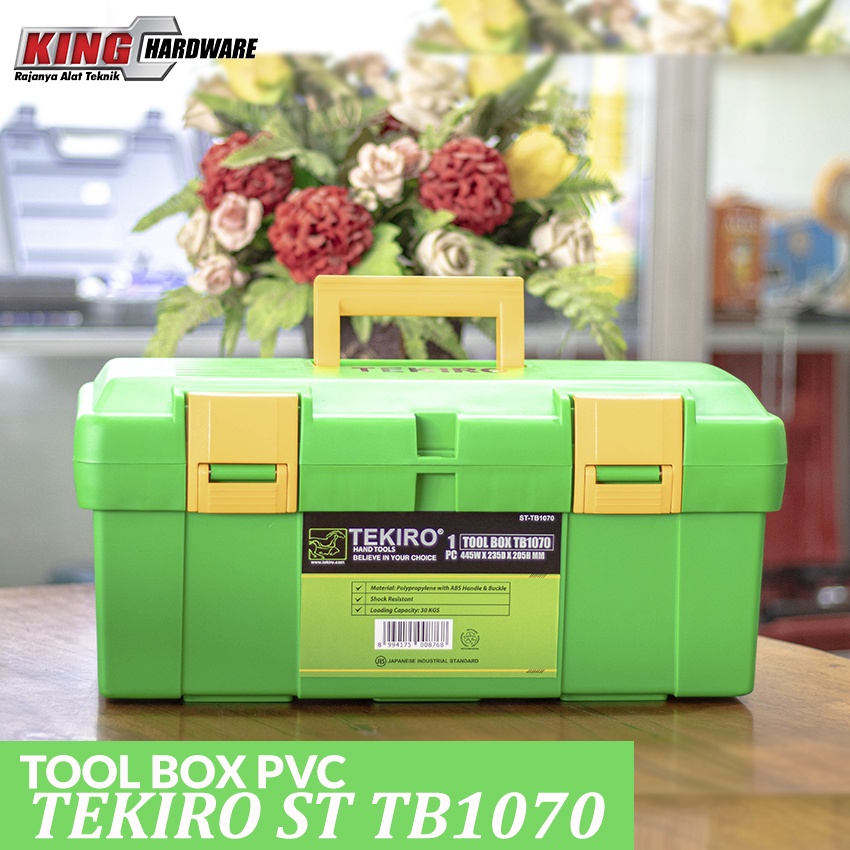 Jual TOOL BOX PVC TEKIRO 0210 ST TB1070 | Shopee Indonesia