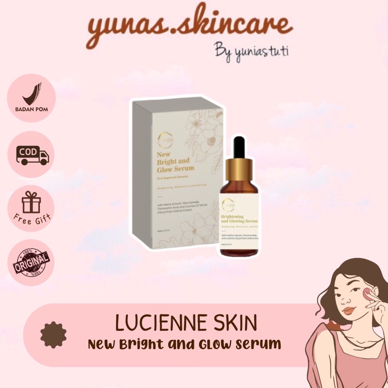 Jual REARY STOCK LUCIENNE Crystal brightening Serum Lucienne / New ...
