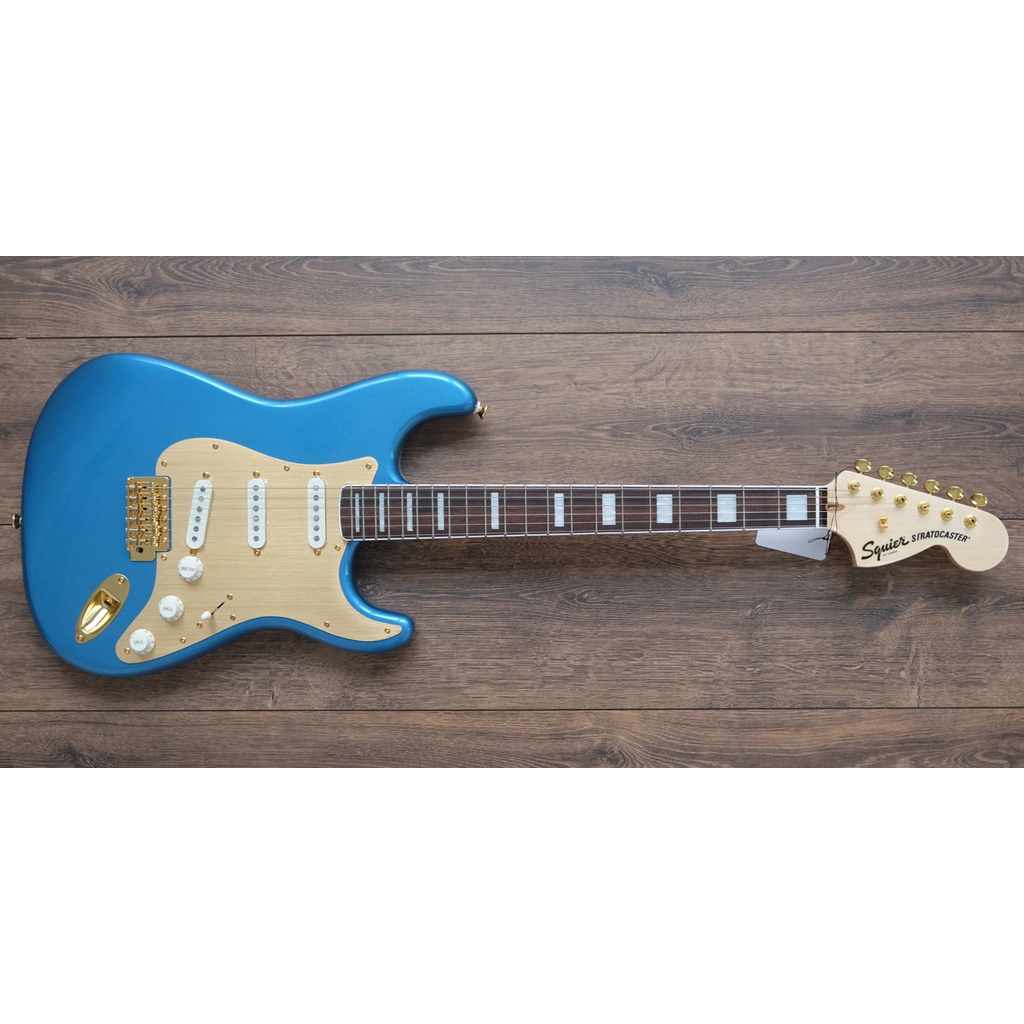 Jual Gitar Elektrik Squier 40th Anniversary Gold Edition Stratocaster ...