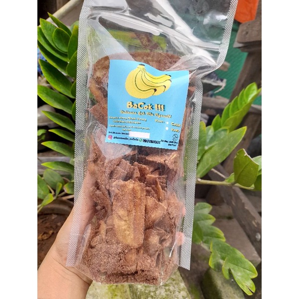 Jual Keripik Pisang Coklat "BACOK" || keripik || Coklat || Cemilan ...
