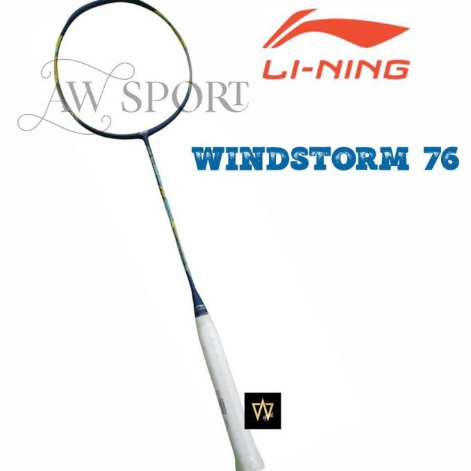 Jual Raket Badminton Li-Ning WINDSTORM 76 / Raket Bulutangkis Original ...