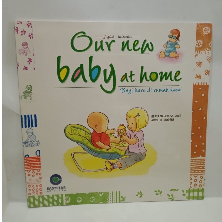 Jual BUKU ANAK OUR NEW BABY AT HOME BERTA GARCIA | Shopee Indonesia