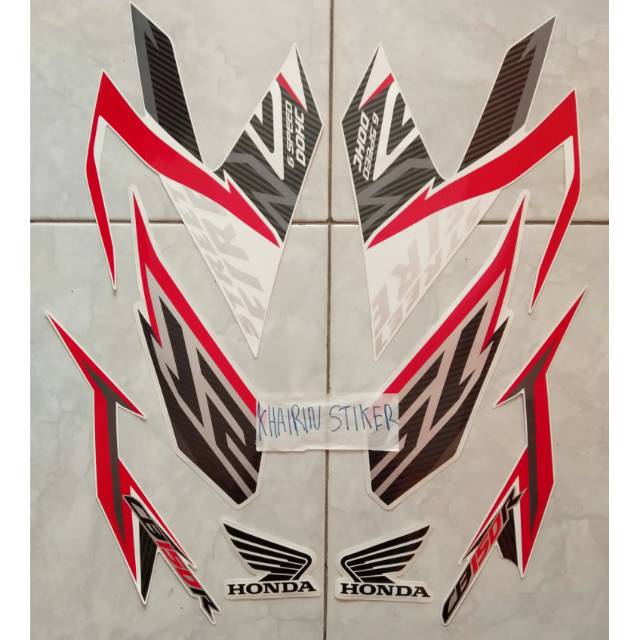 Jual Striping cb150r cb 150 r 2018 putih | Shopee Indonesia