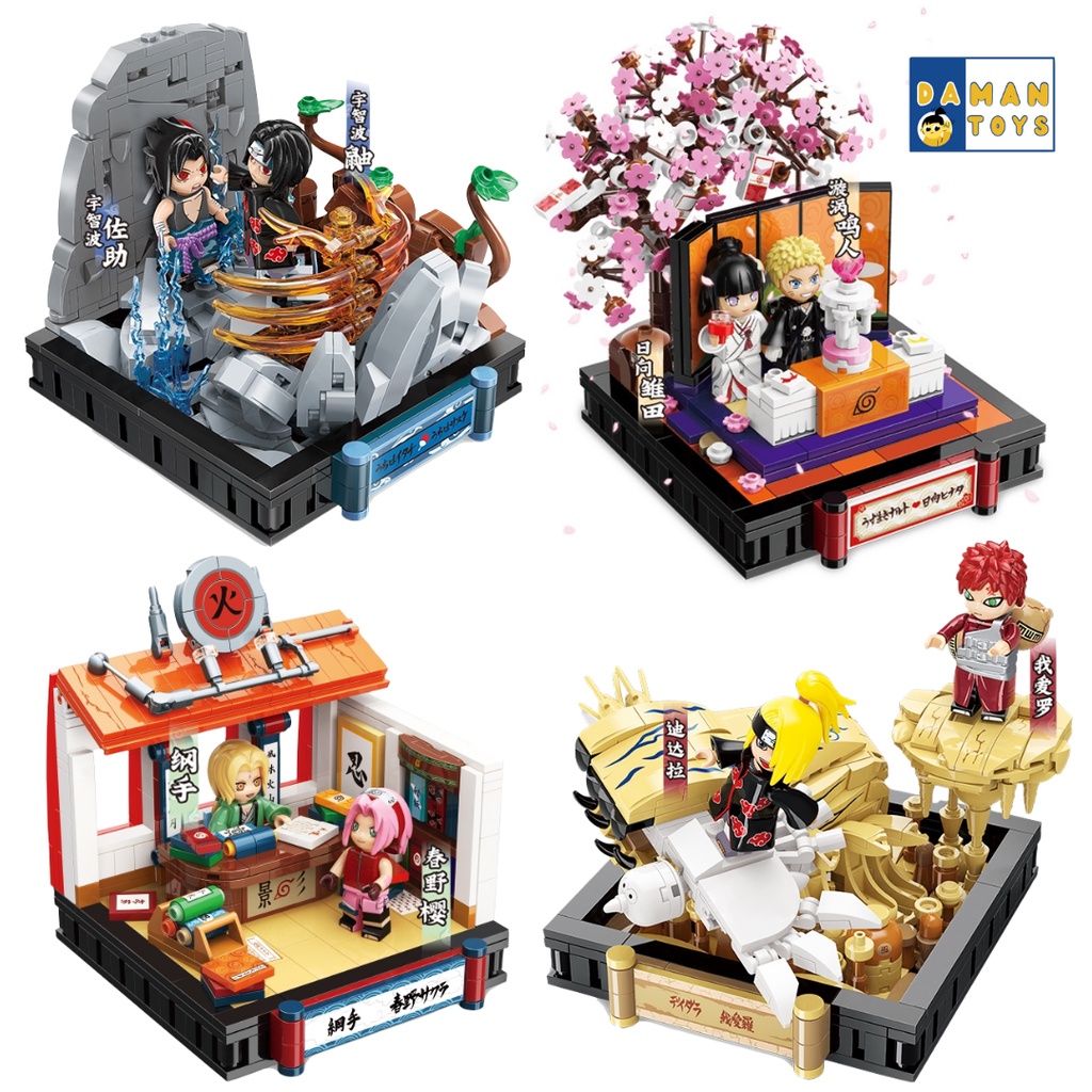 Jual Keeppley Naruto Shippuden Habitat Brick Set Ichiraku Ramen Series ...