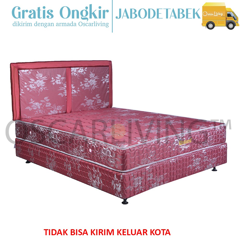 Jual Uniland Standard Kasur Springbed 100 x 200 Tebal 22 Cm Set ...