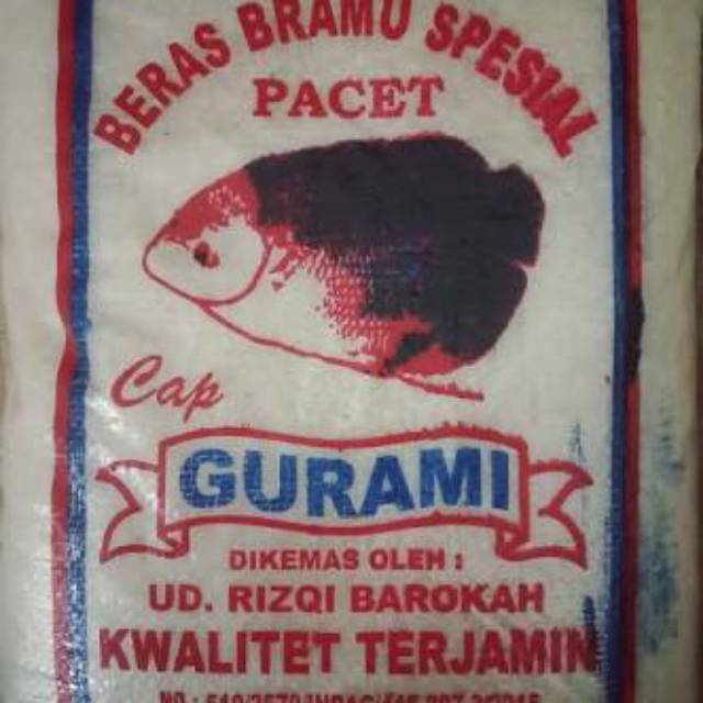 Jual Beras bramu gurami 5kg | Shopee Indonesia