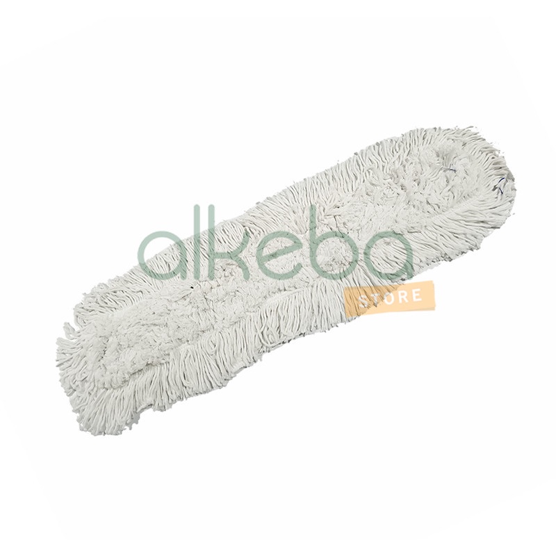 Jual Kain Refill Lobby Duster 80 cm Cotton Putih / Loby Katun basah ...