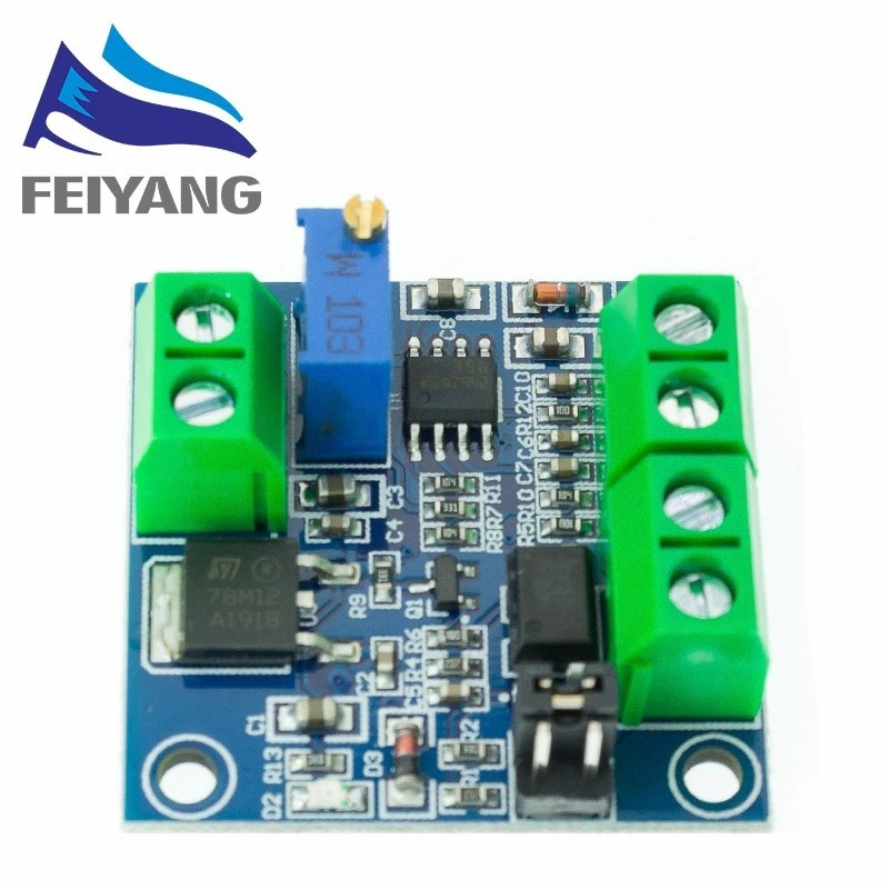 Jual PWM to Voltage Converter Module 0-100% Duty Cycle ke Tegangan 0 ...