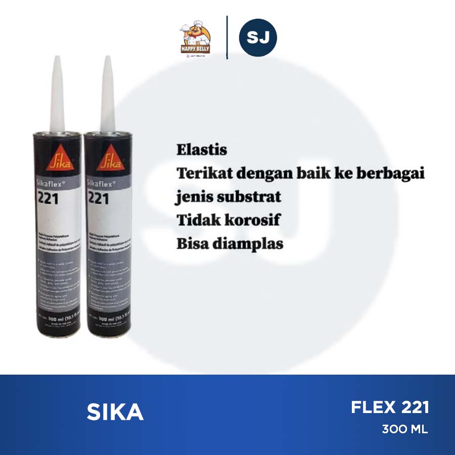 Jual Sikaflex 221 / sealant Sika flex botol 310 ml / perekat lem ...