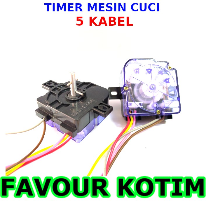 Jual TIMER MESIN CUCI 5 KABEL WASH PENCUCI LG SHARP SANYO POLYTRON ...