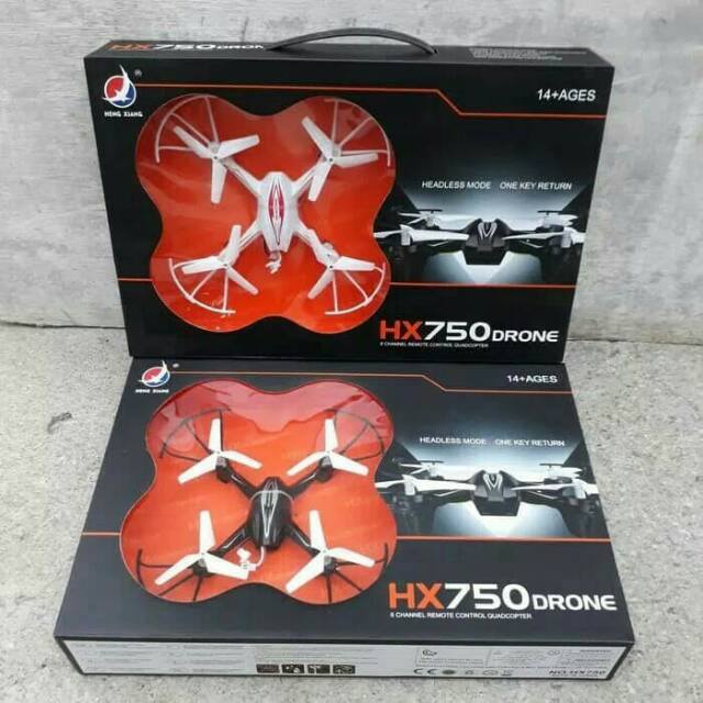 Jual Rc Drone Quapcopter HX750 Murah Helicopter Remote Control Mainan ...