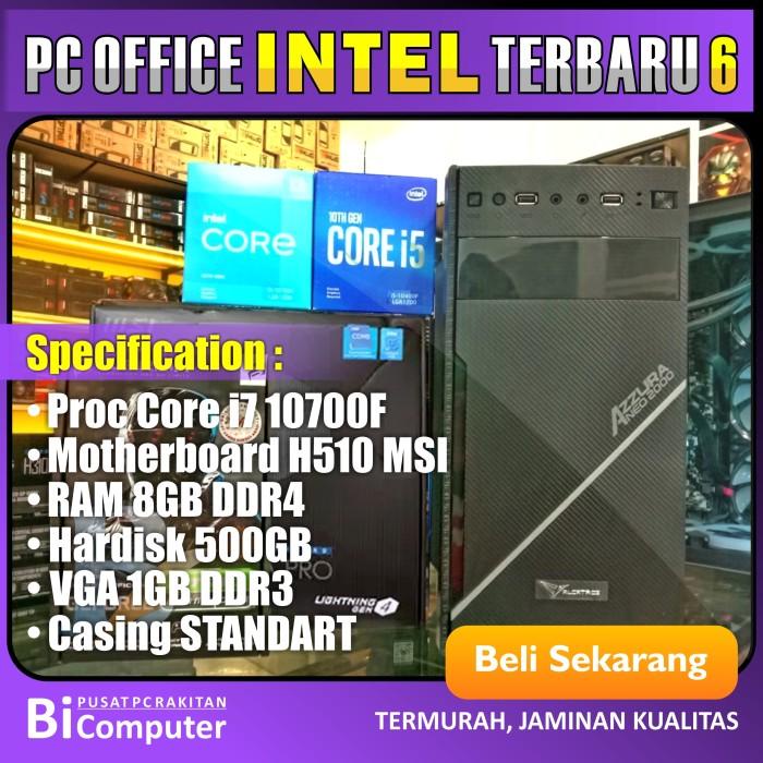 Jual CPU Rakitan Gen 10 Core i7-10700F Ram 8Gb VGA 1Gb Hardisk 500Gb | Shopee Indonesia