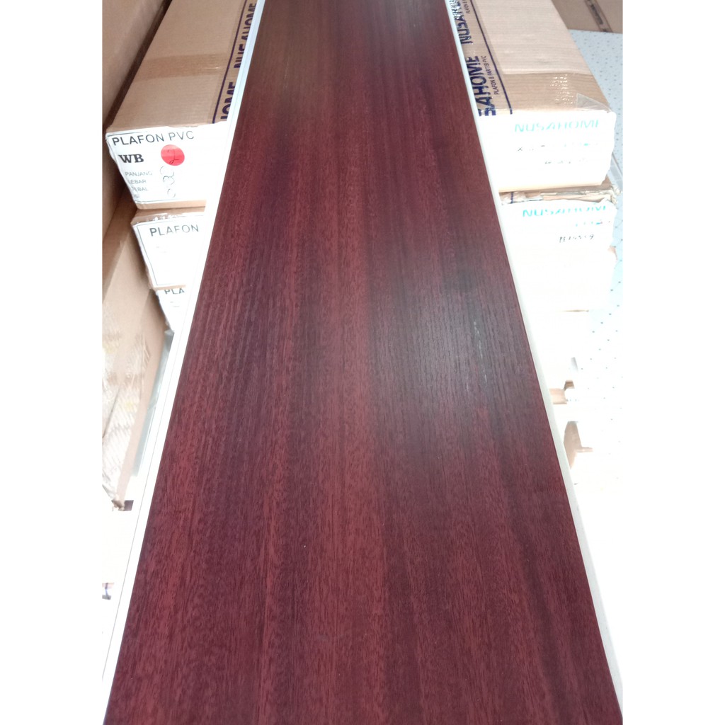 Jual Plafon pvc serat kayu doff maihome wood 12 | Shopee Indonesia