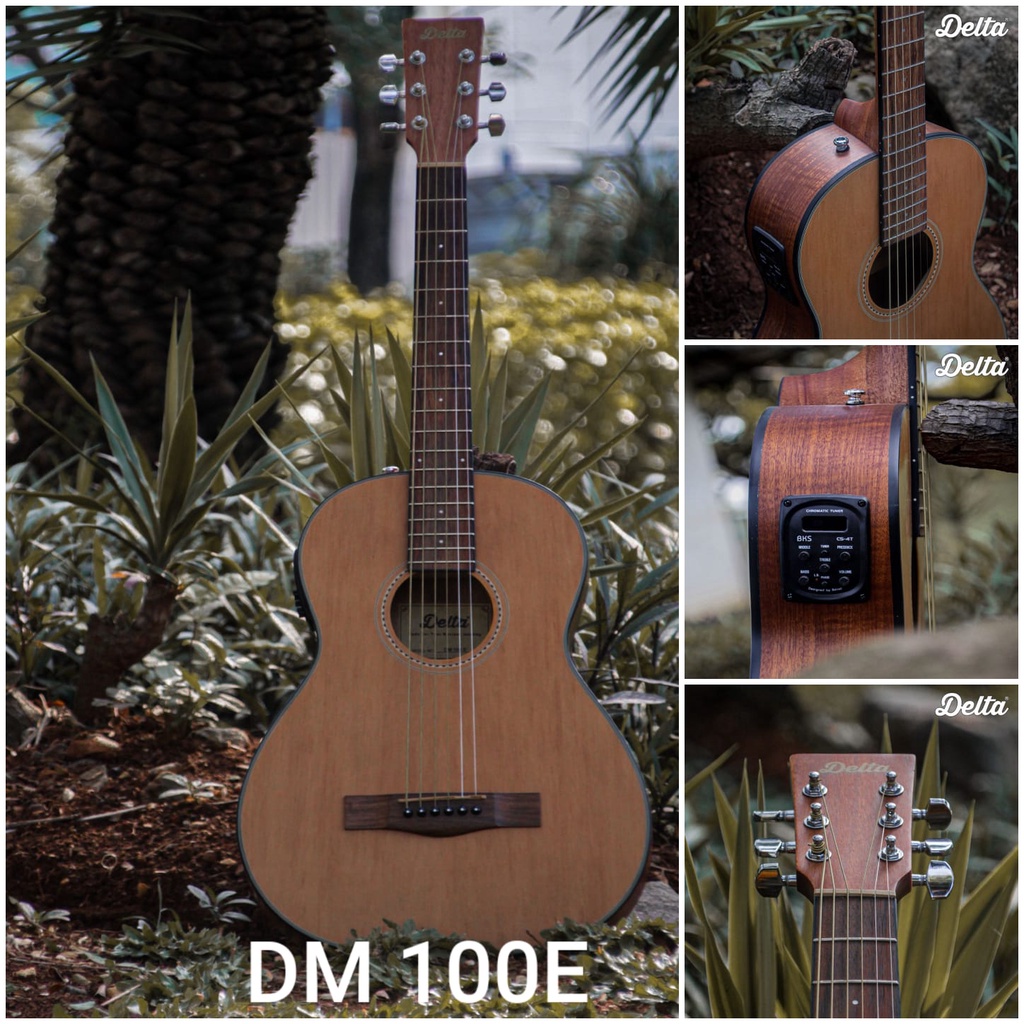 Jual Gitar Akustik Elektrik DELTA DM 100E Acoustic Guitars | Shopee ...