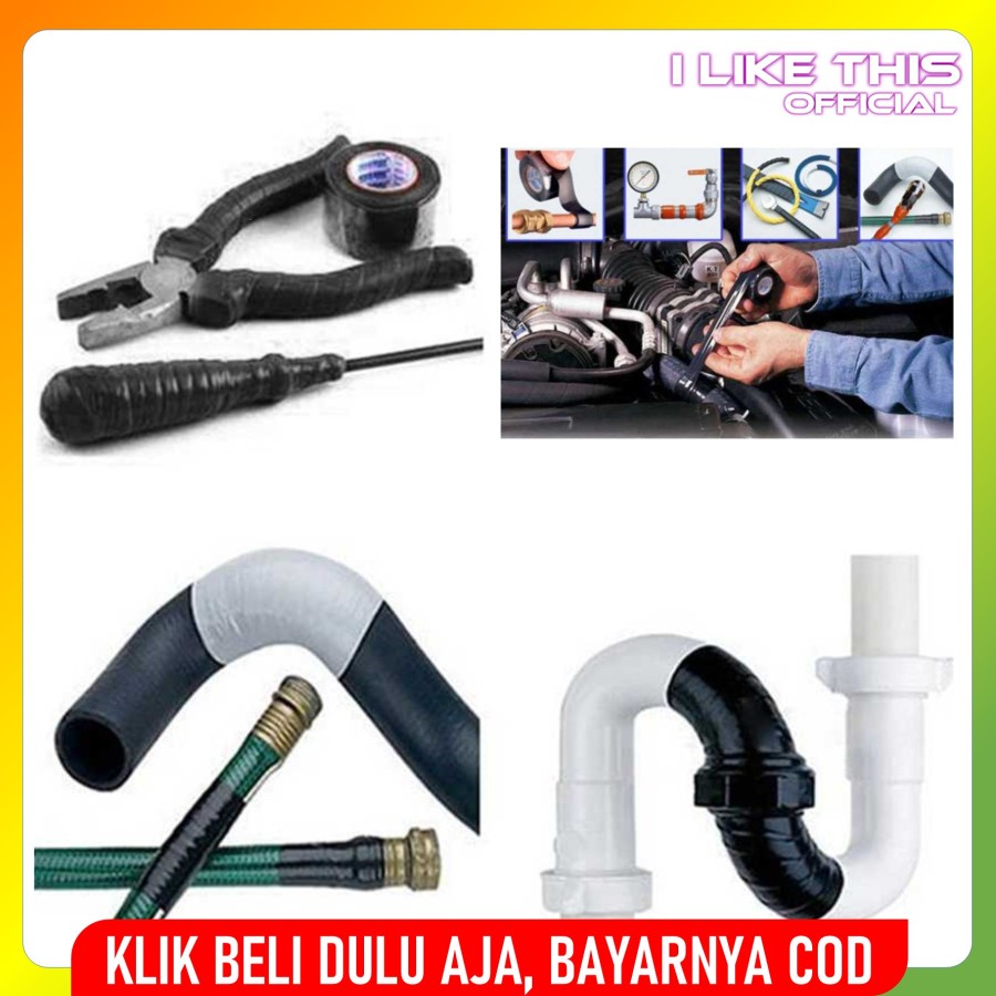 Jual Alloet Lakban Solasi Pipa Lem Selang Ledeng Anti Bocor | Shopee ...